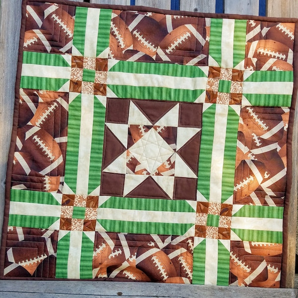 Nfl Football Quilt Pattern - Etsy