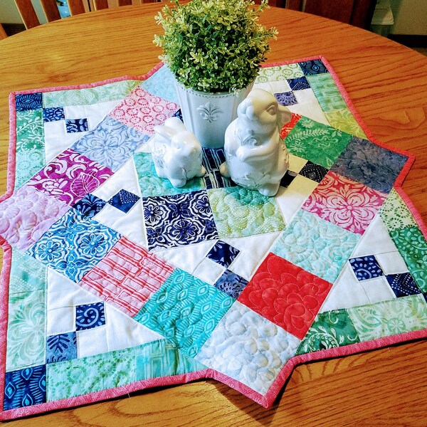 Batik Table Topper - Etsy