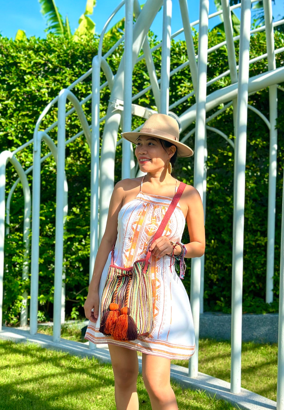 Bucket Bag With Tassels, Hmong Woven Bucket Bag, Ethnic Hippie Bags ...