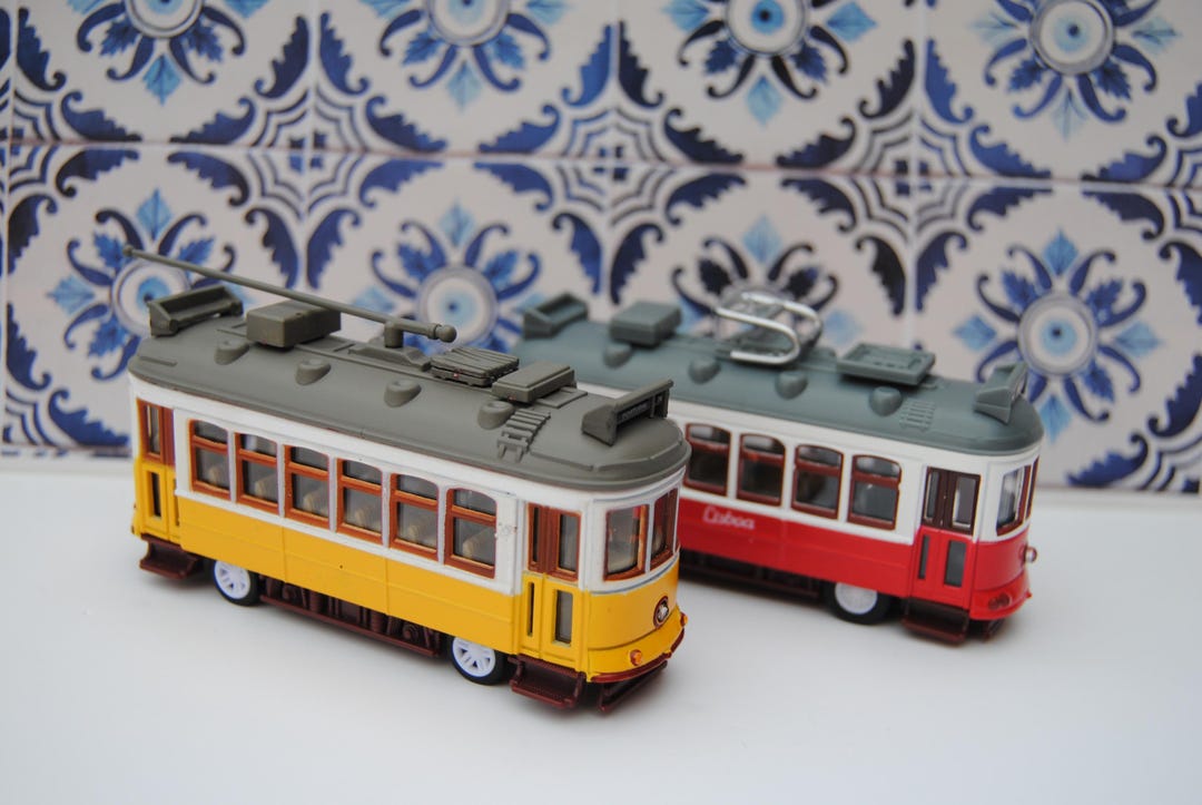 Lisbon Portugal Yellow Tram, Gift, Home Decor, Ornaments, - Etsy