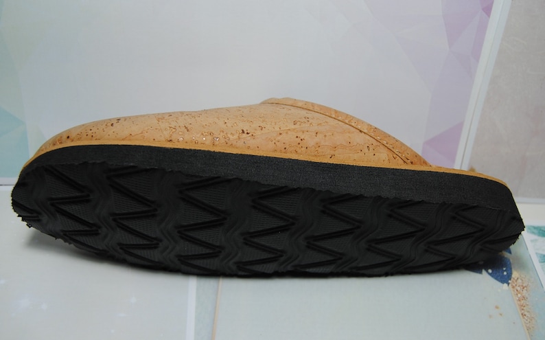 Eco Friendly Slippers Made From Cork, Unisex, Vegan Slippers, Cork ...