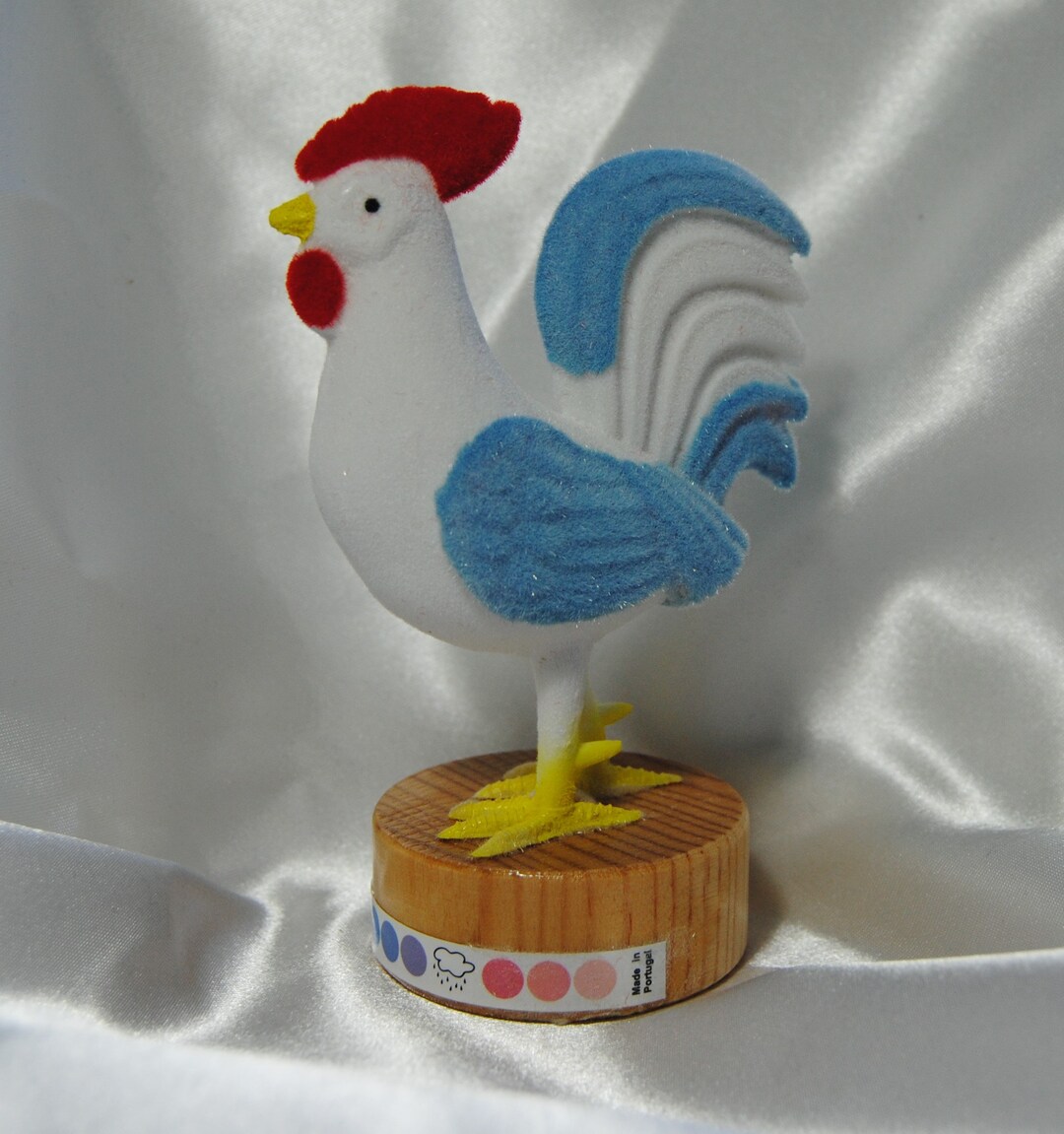 The Weather Rooster, Traditional Barcelos, 12 Cms, Good Luck Roosters ...