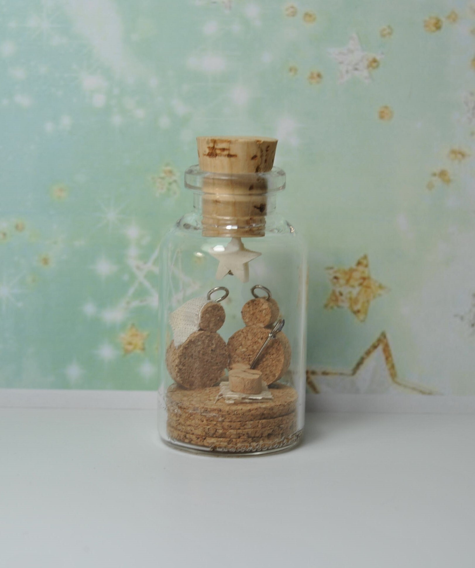 Bottle Nativity Scene, Gift, Collection Handmade Christmas Nativity ...