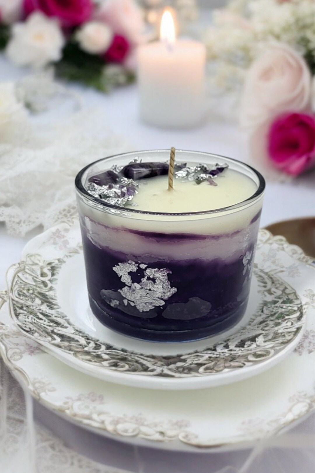Alien Inspired Candle, Alien Scented Candle, Purple Soy Wax Candle ...