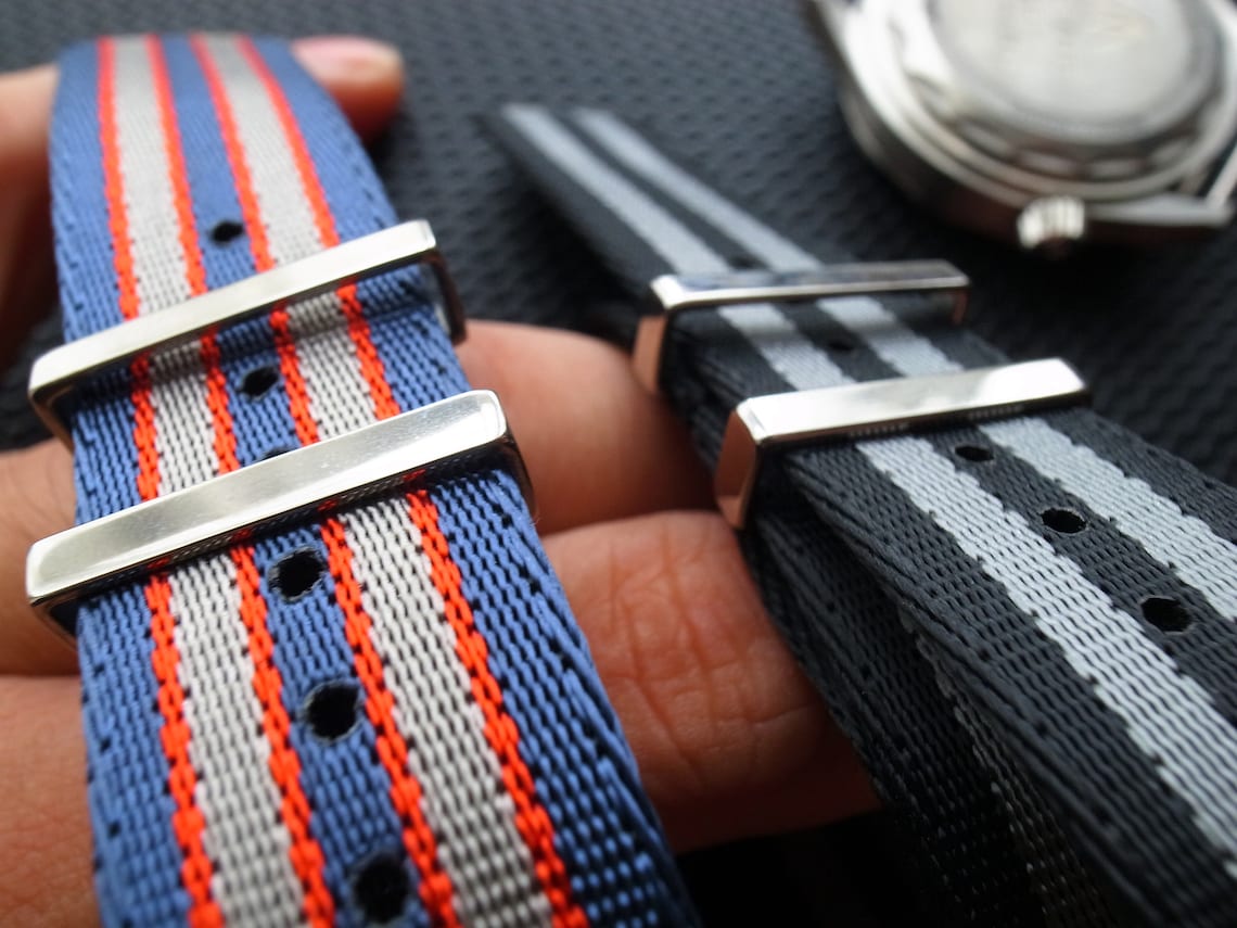 High quality 20mm OMEGA nylon strap with buckle Bond 007 nato | Etsy