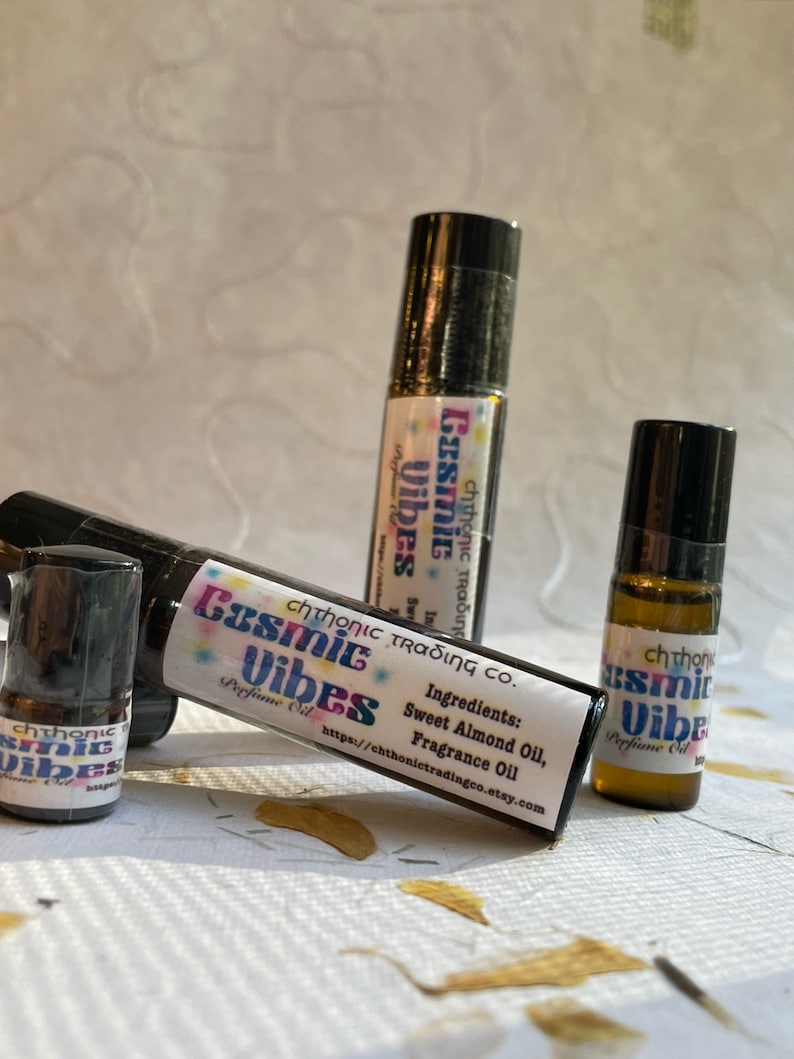 Cosmic Vibes Handmade Roll-on Perfume Oil CLEARANCE - Etsy