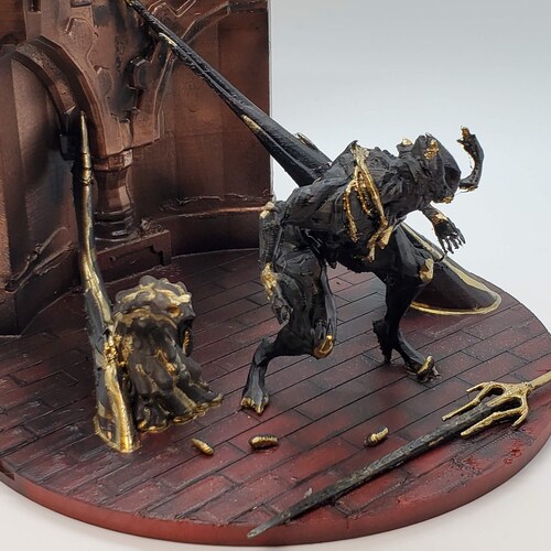 Nidus Warframe Character 3D Printed Model | Etsy