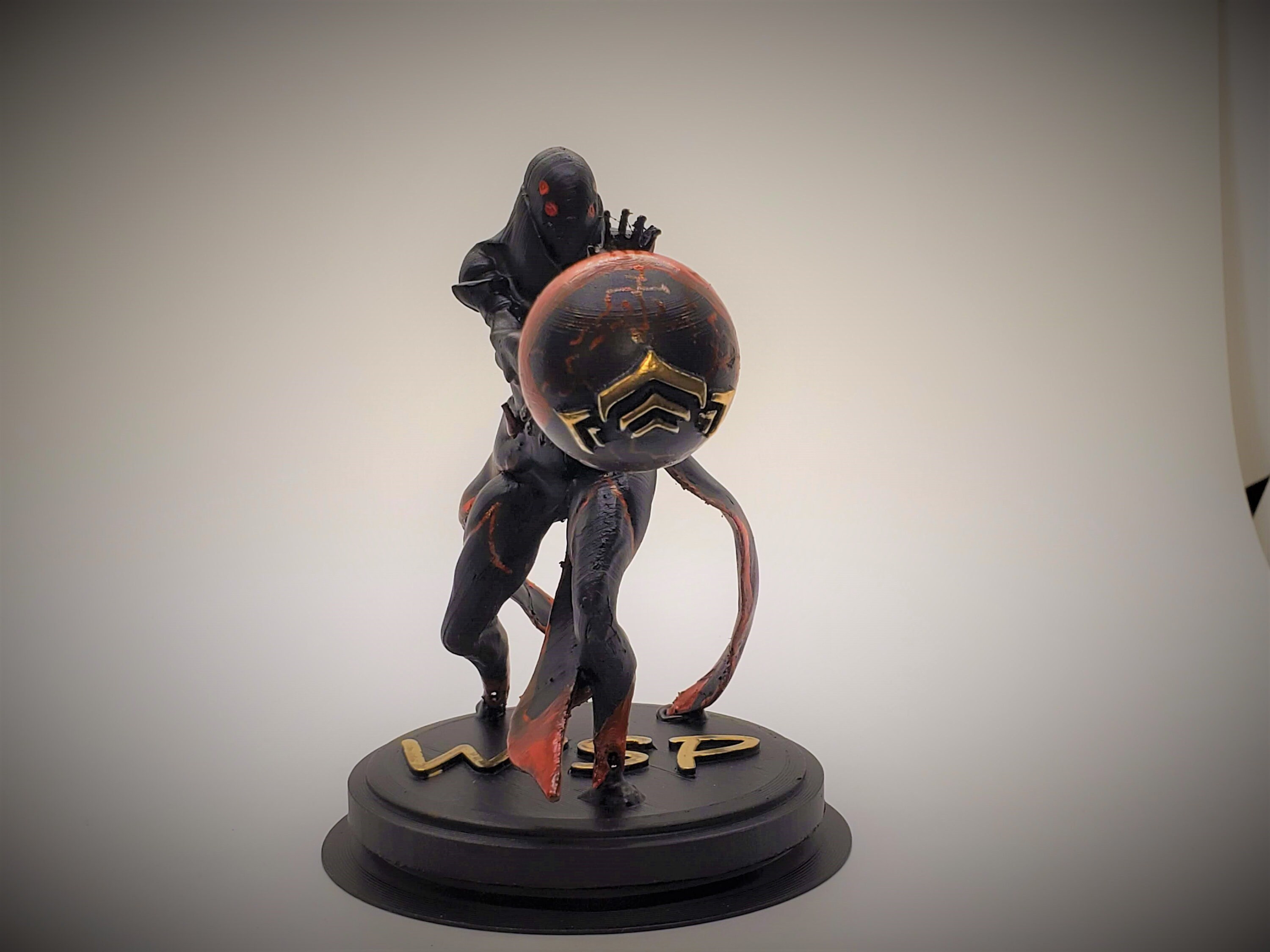 Wisp Warframe Character 3D Printed Model | Etsy