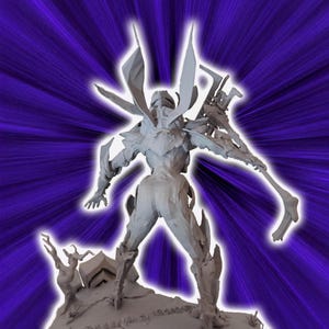 Gara Prime - Warframe Character - 3D Printed Model - Etsy
