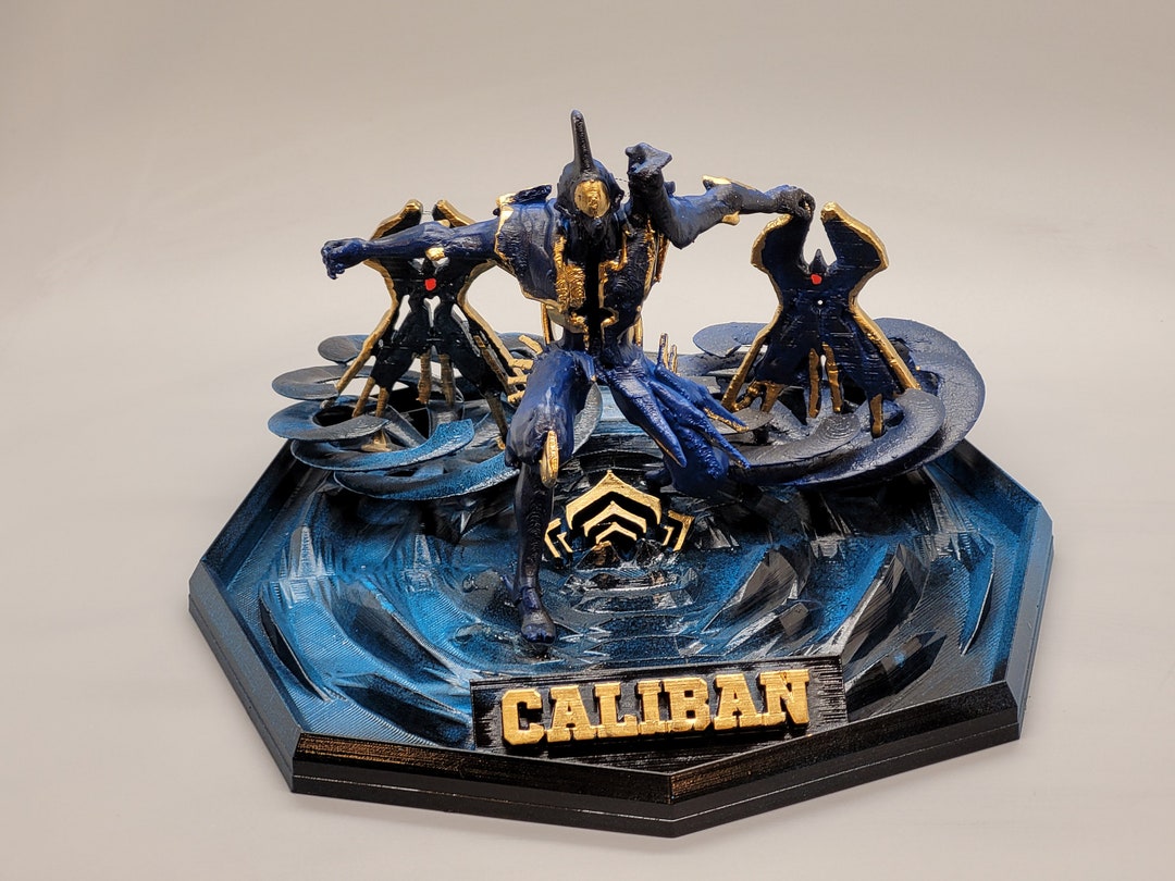 Caliban Warframe Character (sentient Wrath) - 3D Printed Model - Etsy