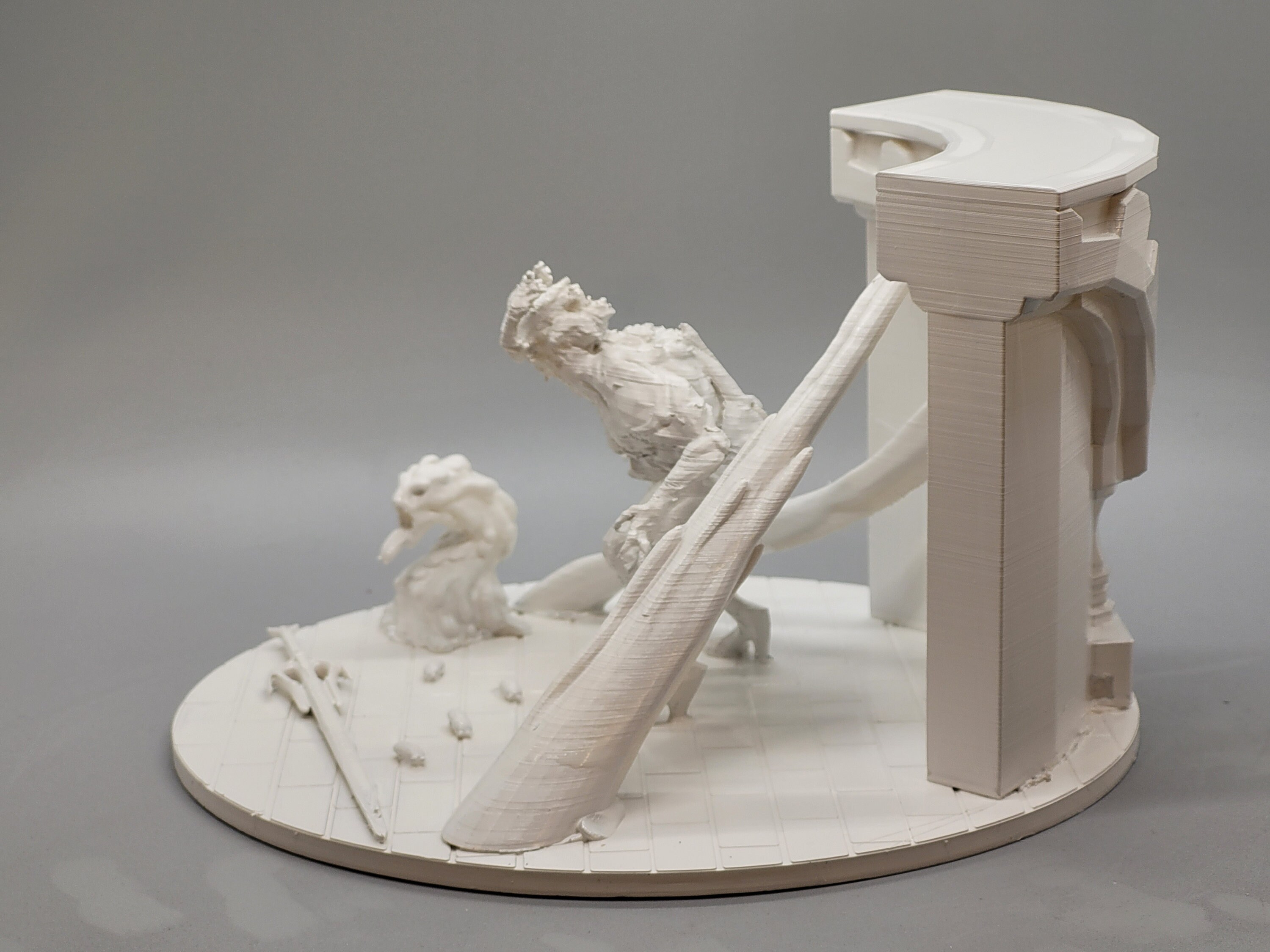 Nidus Warframe Character 3D Printed Model | Etsy