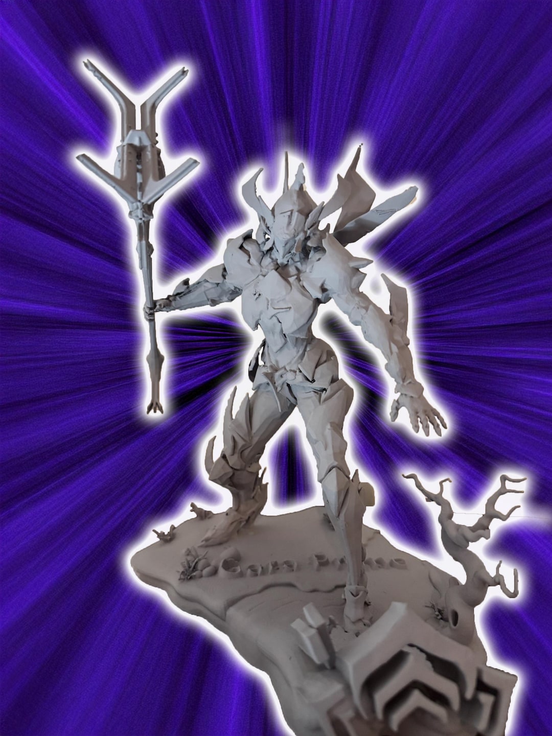 Gara Prime - Warframe Character - 3D Printed Model - Etsy