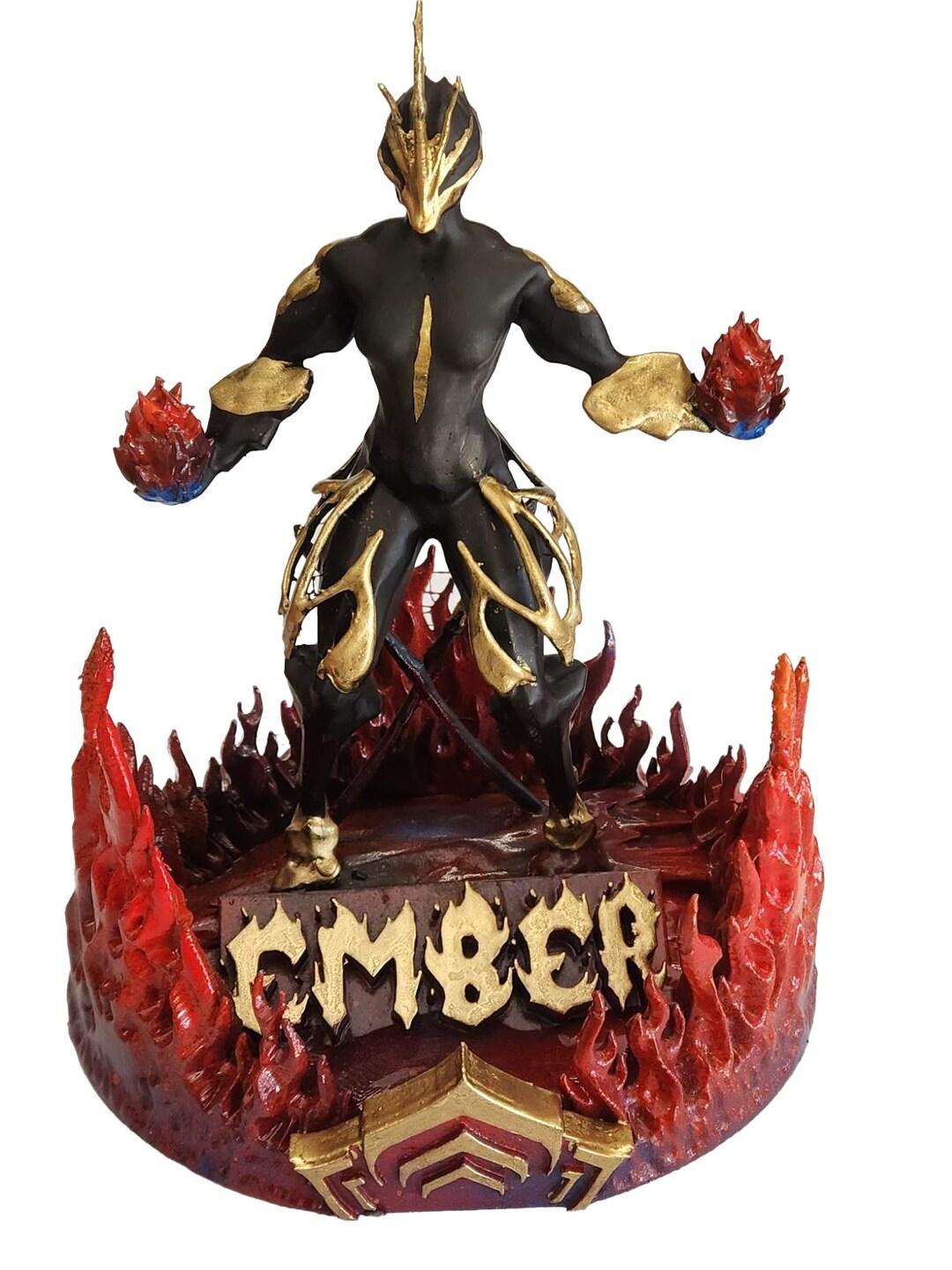 Ember Prime - Warframe Character - 3D Printed Model - Etsy