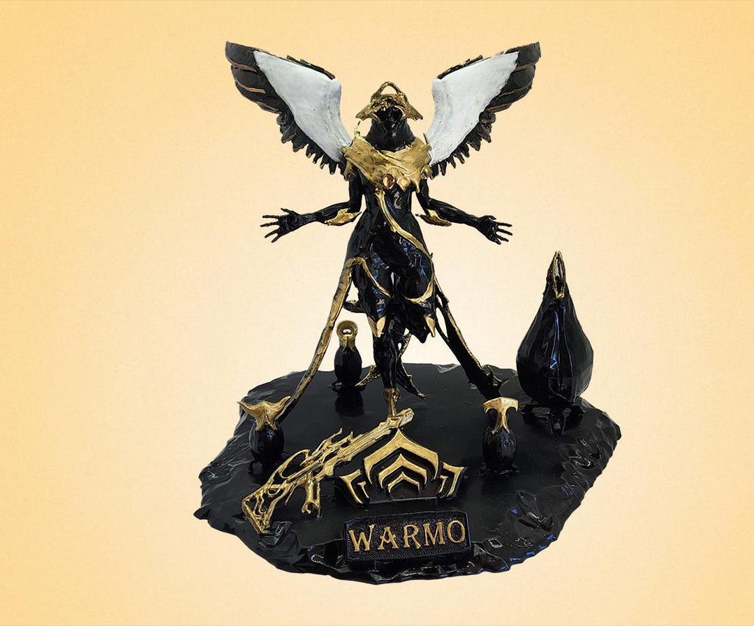 Wisp Prime - Warframe Character - 3D Printed Model - Etsy