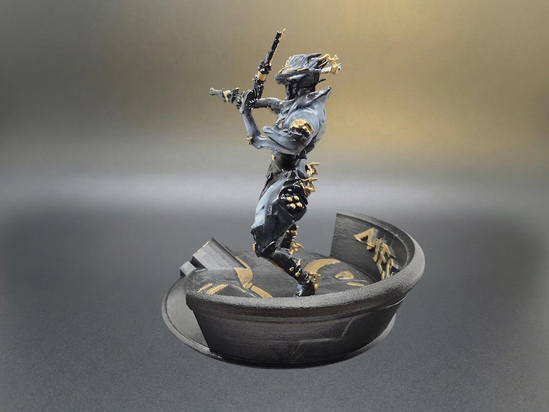 Mesa Prime - Warframe Character - 3D Printed Model - Etsy