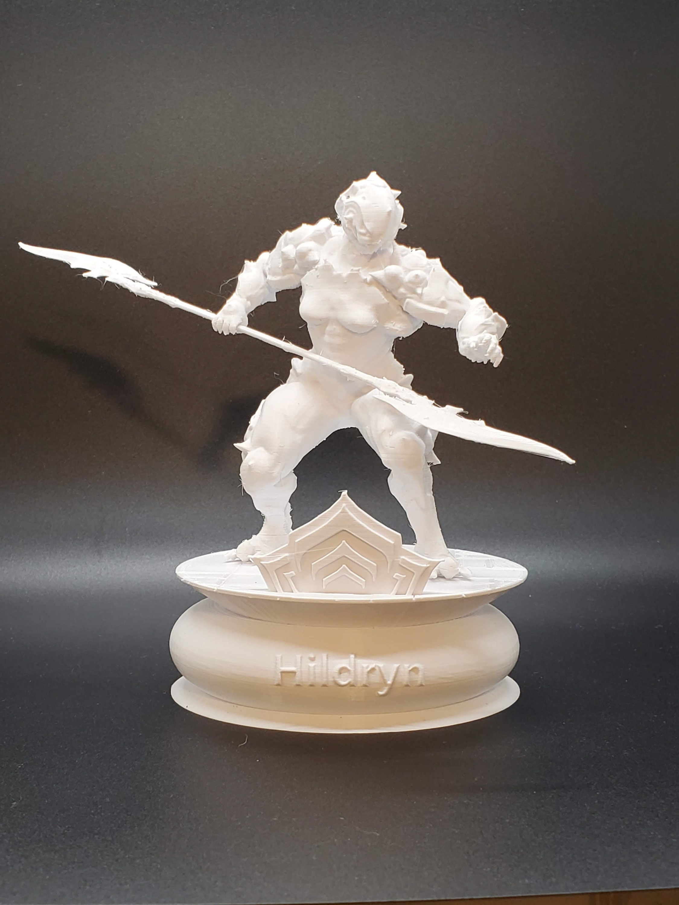 Hildryn Warframe Character - 3D Printed Model - Etsy