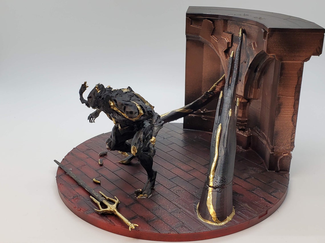 Nidus Warframe Character 3D Printed Model | Etsy