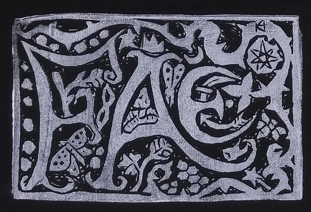 Fae Pride Linocut Punk Patch (w. Glow in the Dark Option) - Etsy