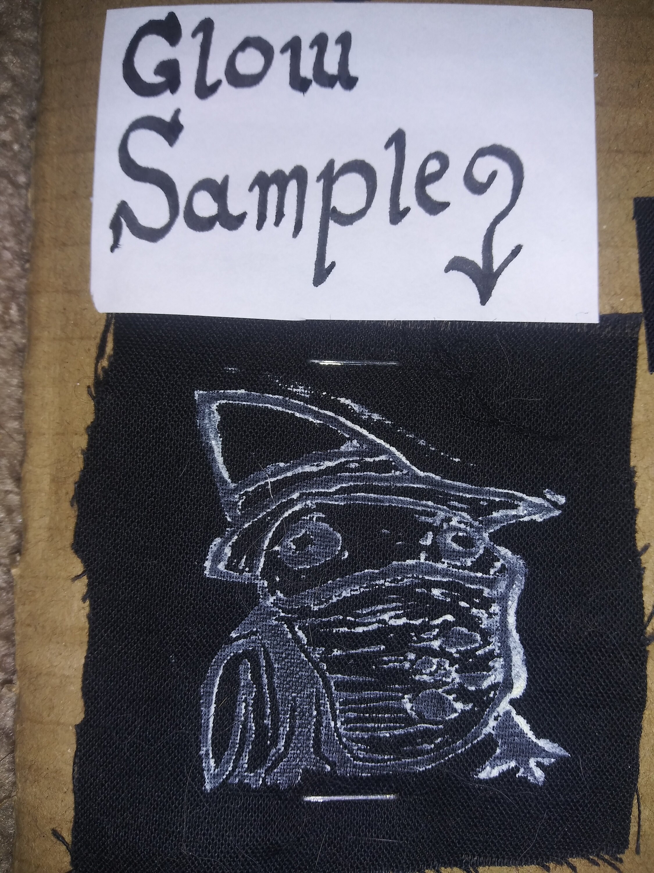 Goblin Pride Linocut Punk Patch w. Glow in the Dark Option - Etsy