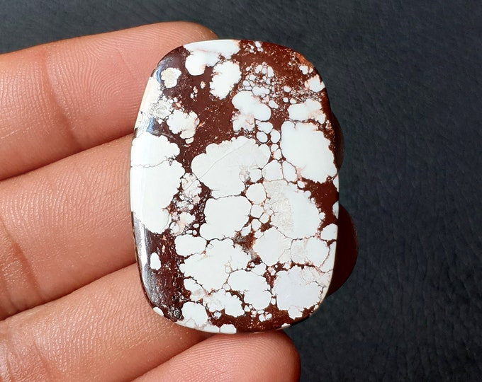 Rare Wild Horse Magnesite Cabochon Loose Gemstone 43-CT Natural Wild ...