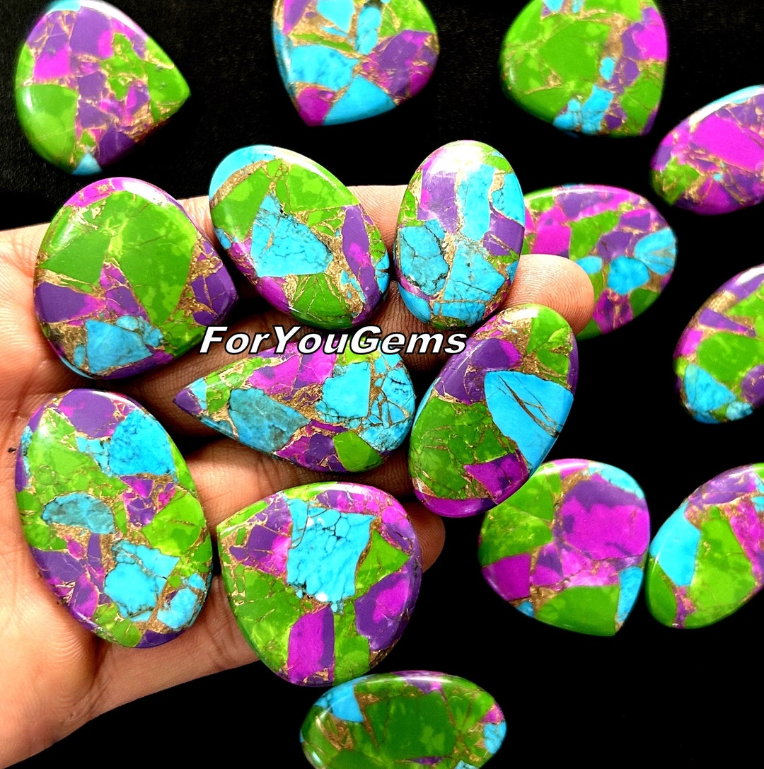 Spiny Mohave Copper Turquoise Spiny Mohave Copper Turquoise Mix Lot for ...