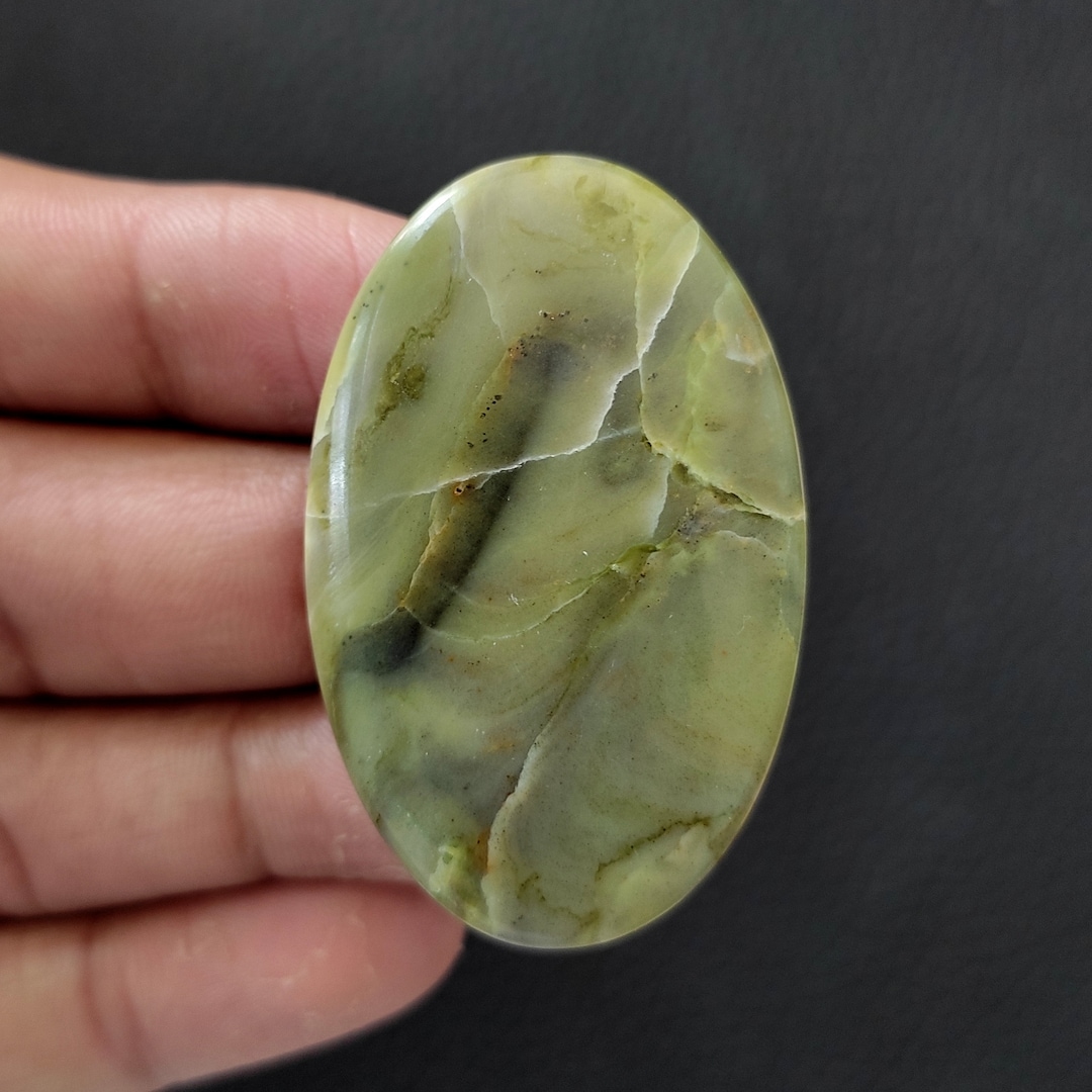 Rare Quality Serpentine Gemstone/cabochon Serpentine/green Serpentine Oval Stone/crystal ...