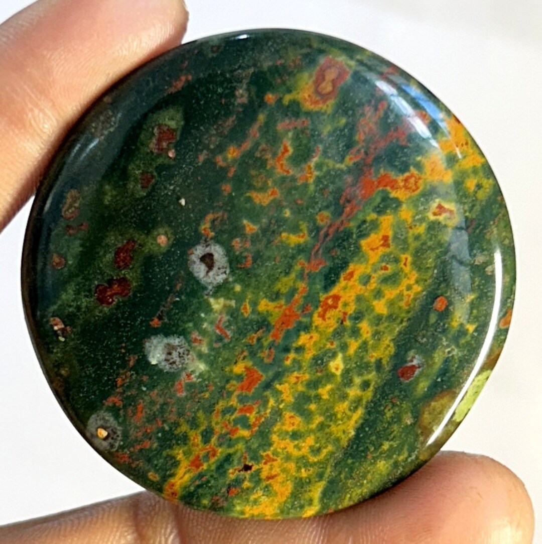 Bloodstone Bloodstone Round Shaped for Making Jewelry and Things. T.I.O ...