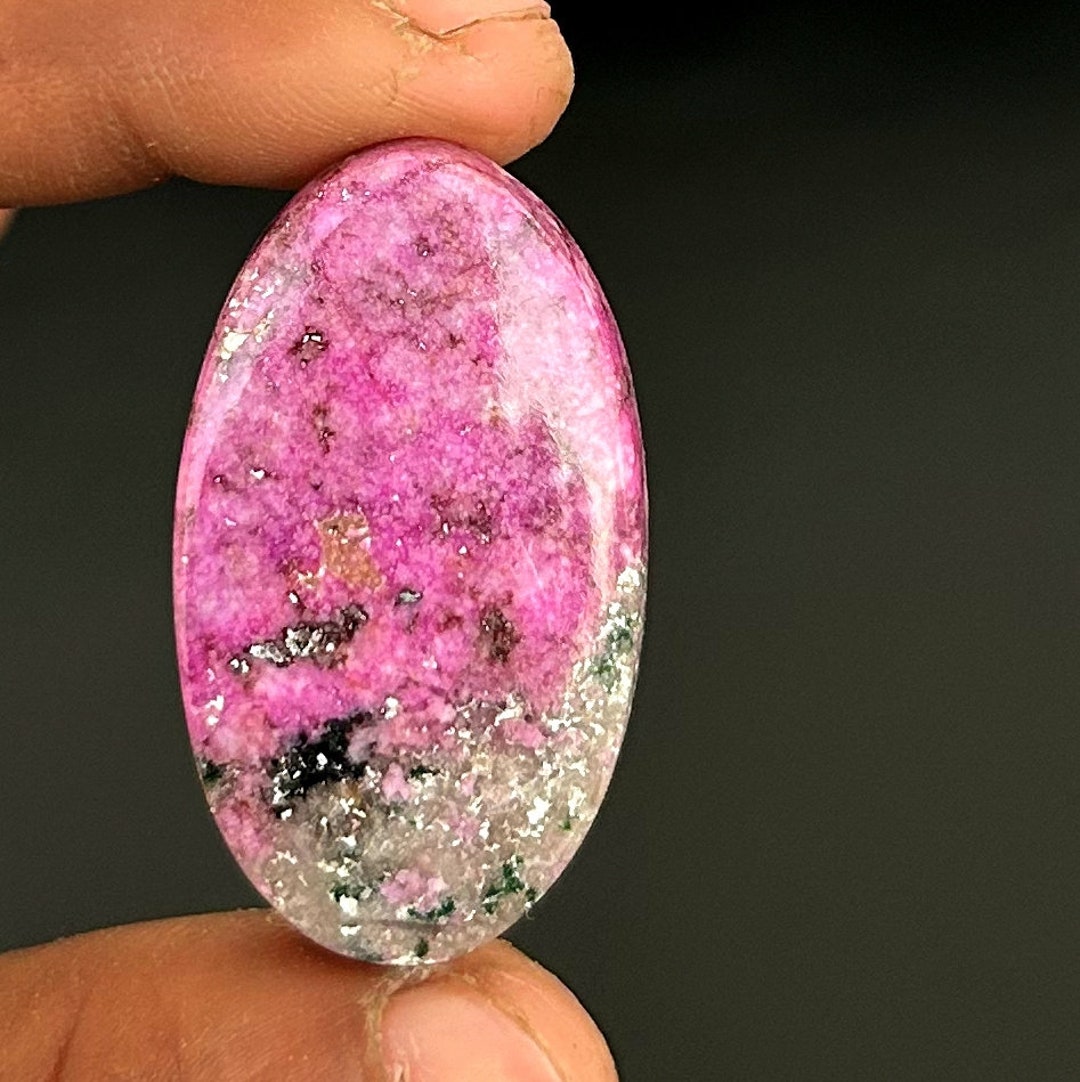 Pink Cobalt Pink Cobalt Oval Shaped for Making Jewelry and Things. T.I ...