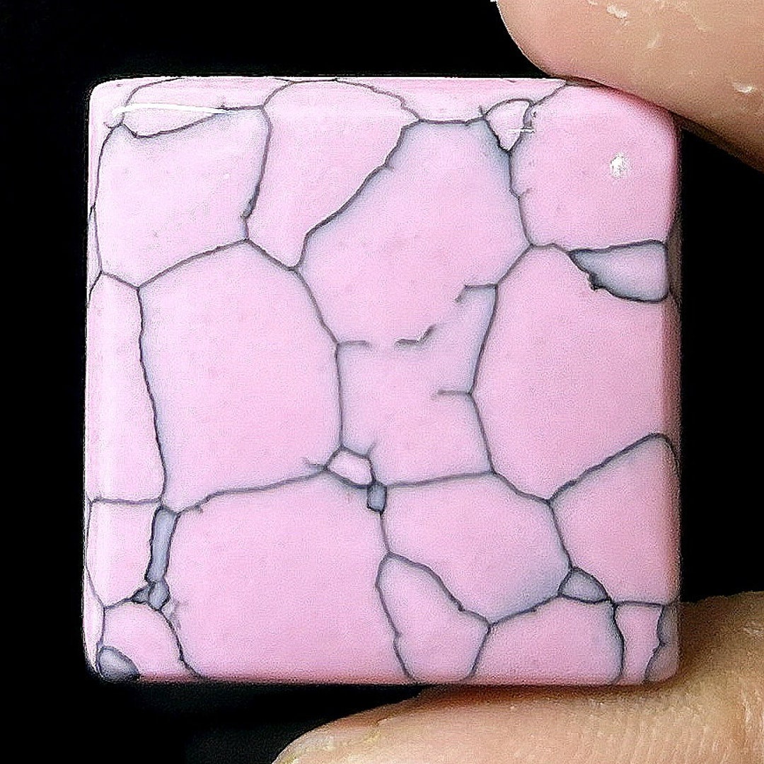 Pink Opal Mohave Square Shape Pink Opal Mohave for Making Jewelry and ...