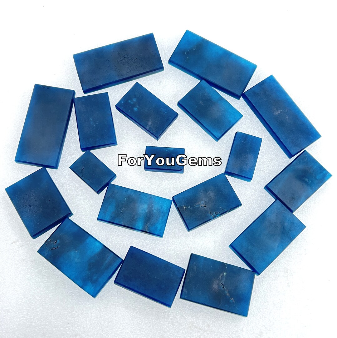 Blue Jade Slab Wholesale Blue Jade Gemstone Slabs Lot Blue Jade Raw ...