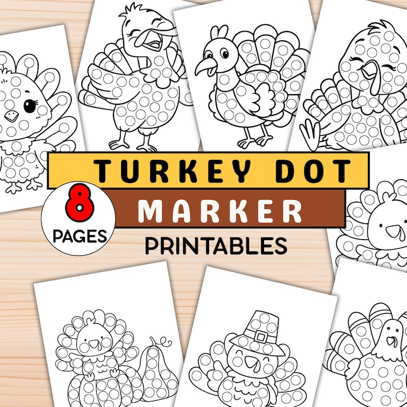 Turkey Page Marker - Etsy