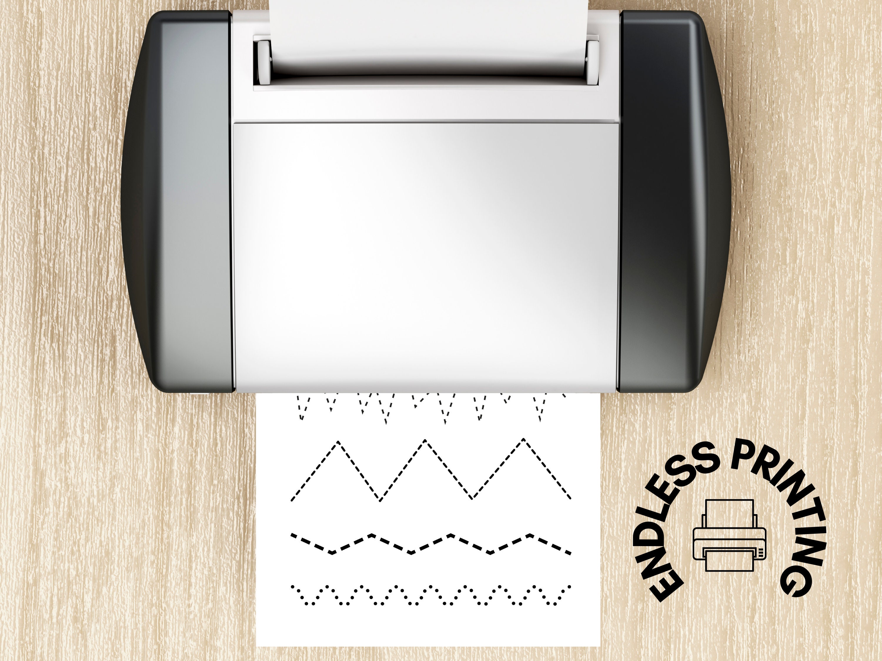 Tracing Lines Worksheets, Preschool Tracing Activities, Printable Busy ...