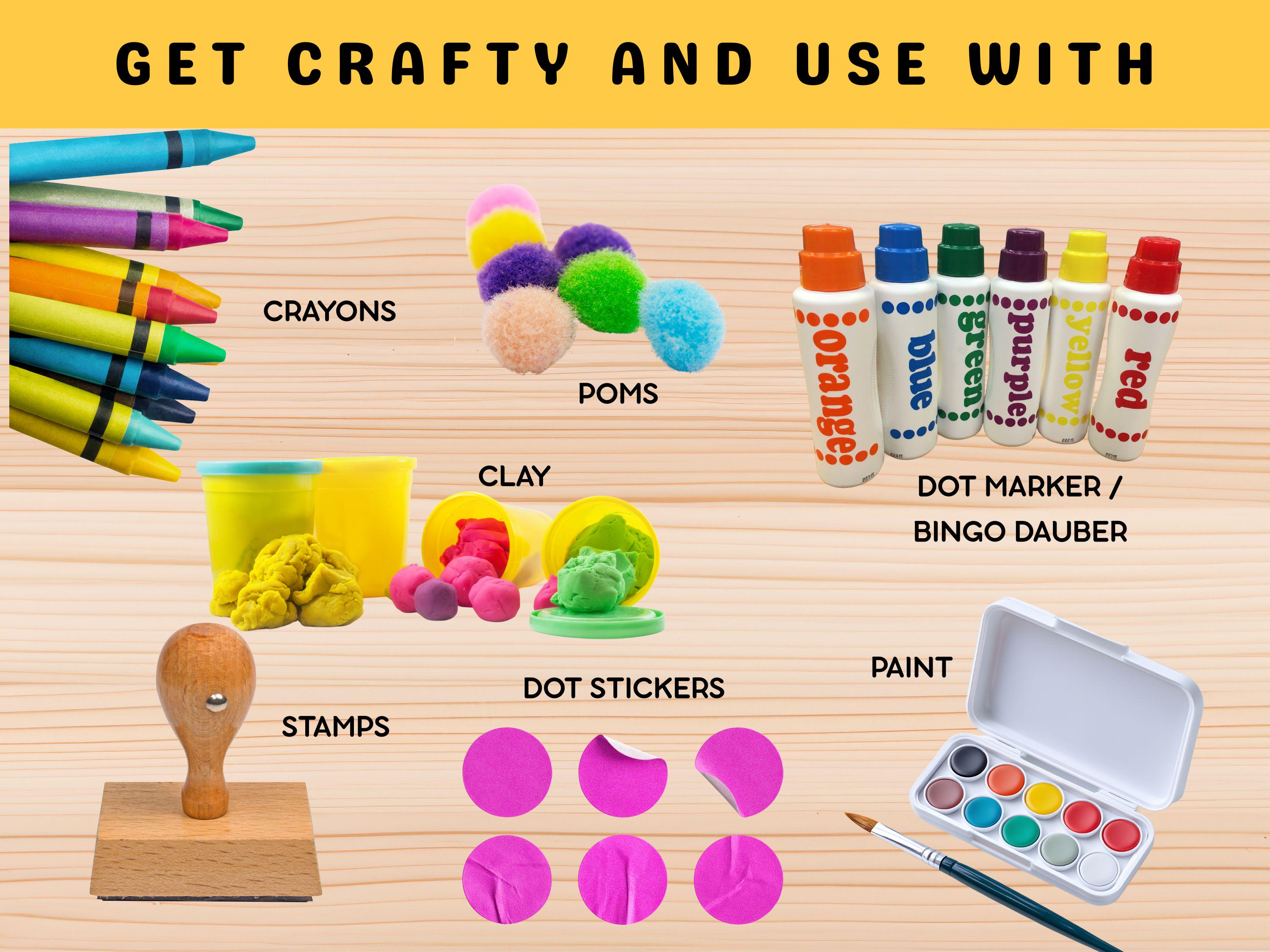 Turkey Dot Marker Printables | Thanksgiving Do a Dot Pages for Kids ...