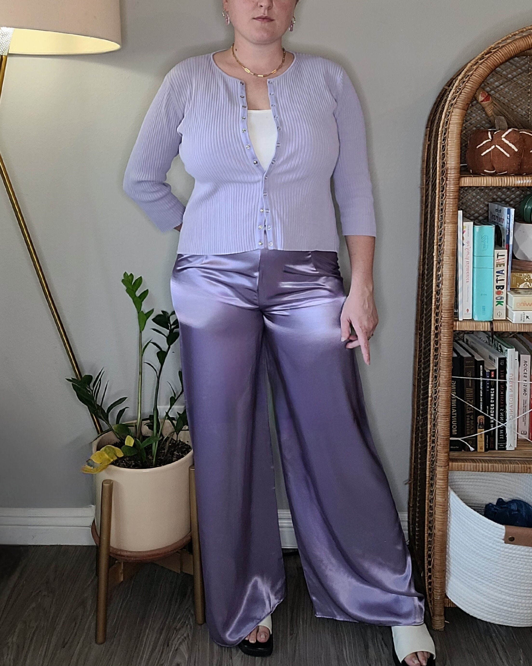 SATIN LOOSE EASY PANTS - 9，818円 | noguchi.ug.edu.gh