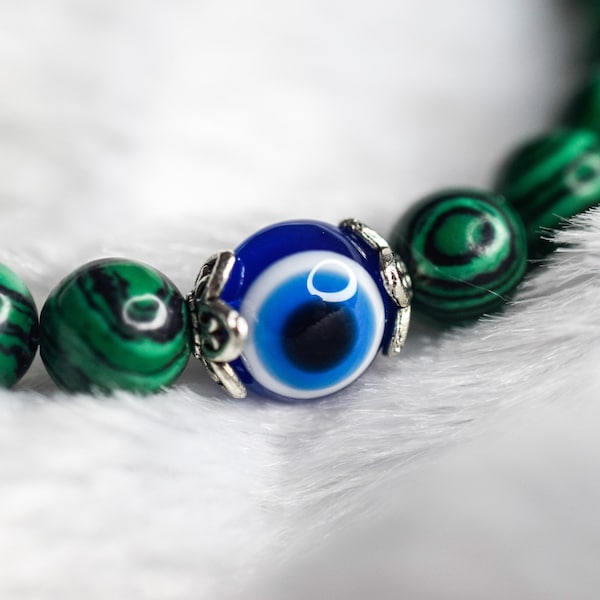 Evil Eye Bracelet Pull String - Etsy