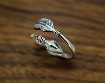 Arrow Ring - Etsy