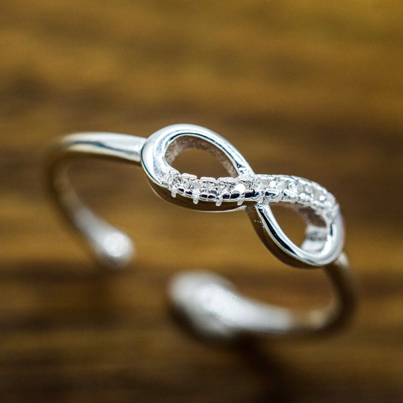 Best Friend Infinity Ring - Etsy