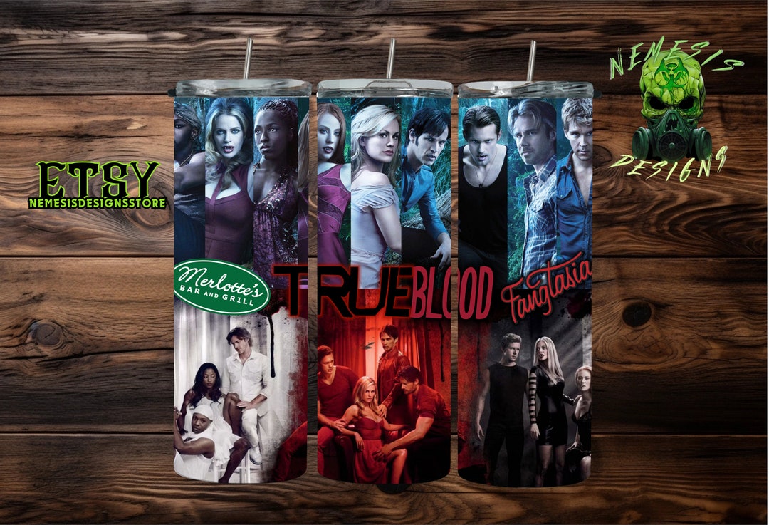 True Blood 20oz Sublimation Tumbler Wrap - Etsy