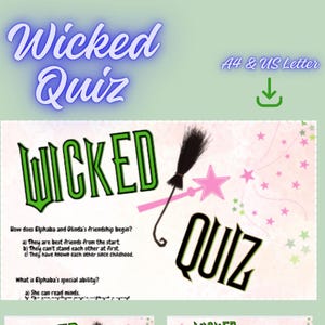Wicked Movie Quiz? | Wicked-inspired Movie Quiz + Answer Key ...
