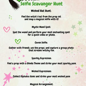 Wicked Photo Booth Props| Big Bundle – Witch Party Decor – Musical ...