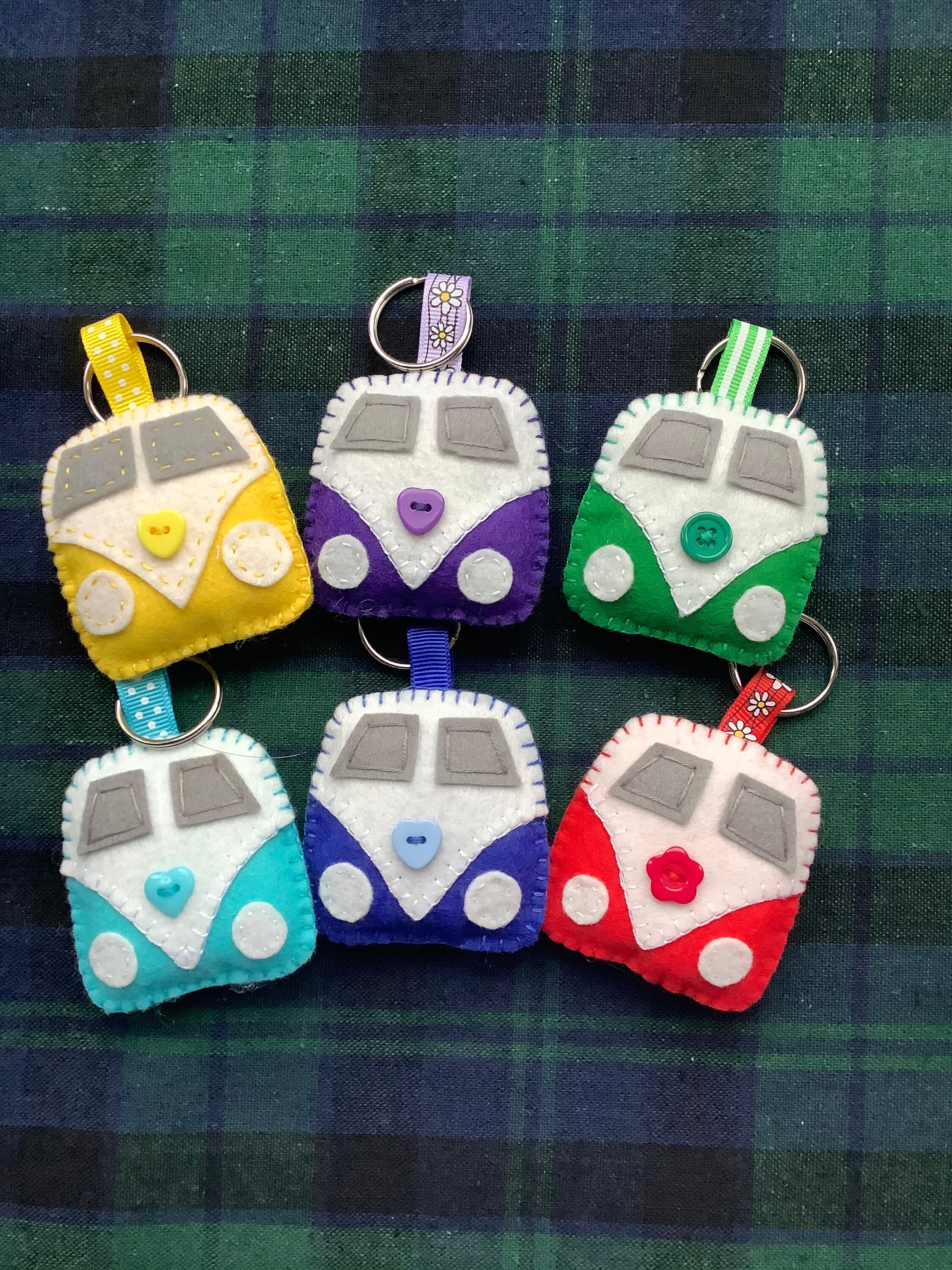 Campervan Keyring - Etsy UK