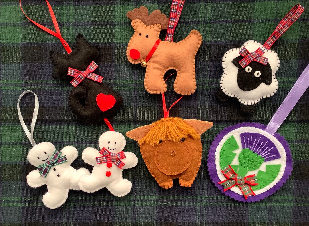 Handmade Christmas Decorations - Etsy