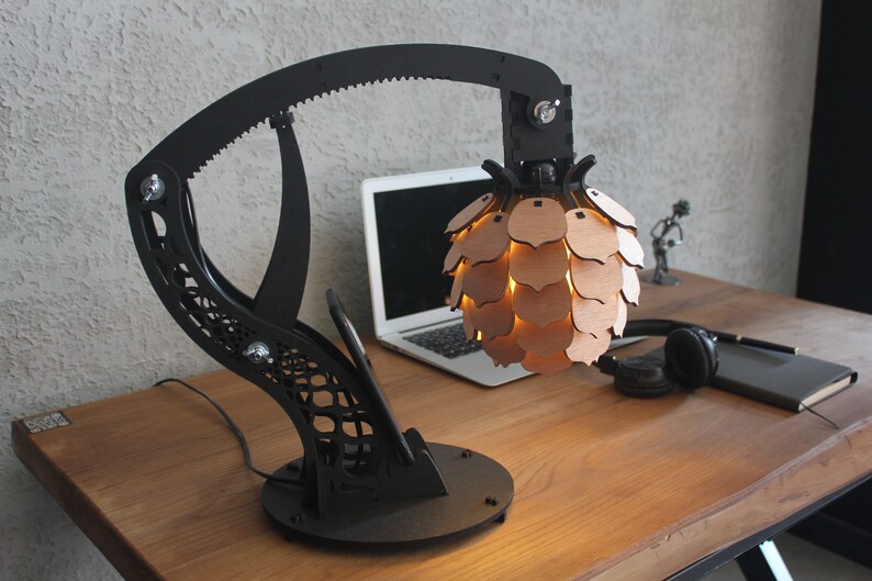 DIY Table Lamp | Office Desk Lamp - Etsy