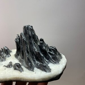 China Natural Stone Mountain Stones Bonsai Suiseki Lingbi Stone White ...