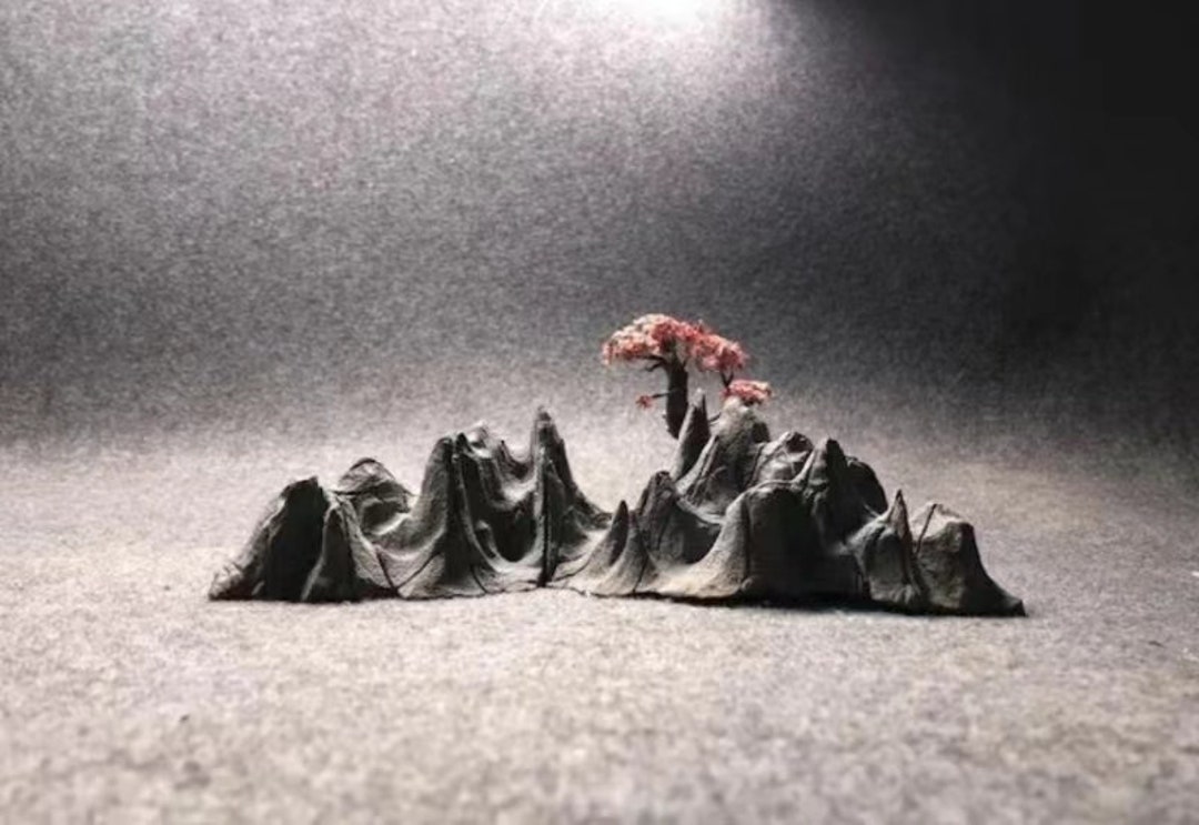 China Natural Stone Mountain Stones Bonsai Suiseki Youlan Orchid Stone ...