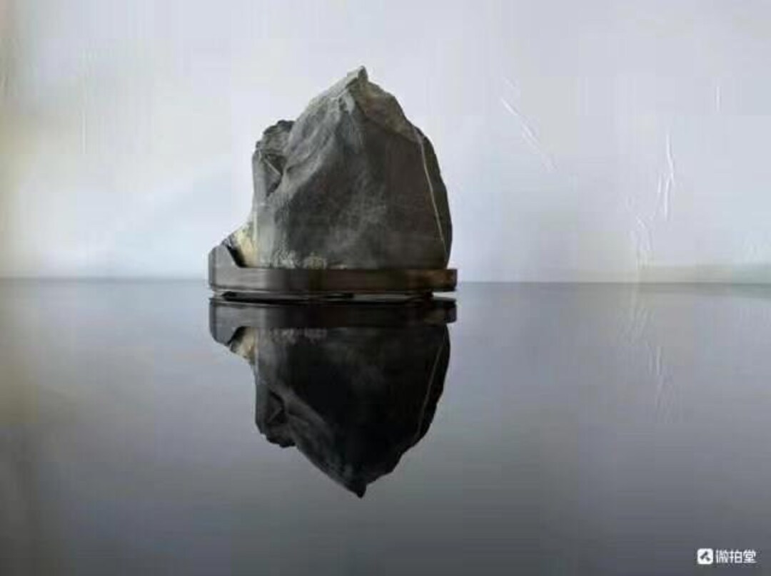 China Natural Stone Mountain Stones Bonsai Suiseki Lingbi Stone 灵璧石 ...