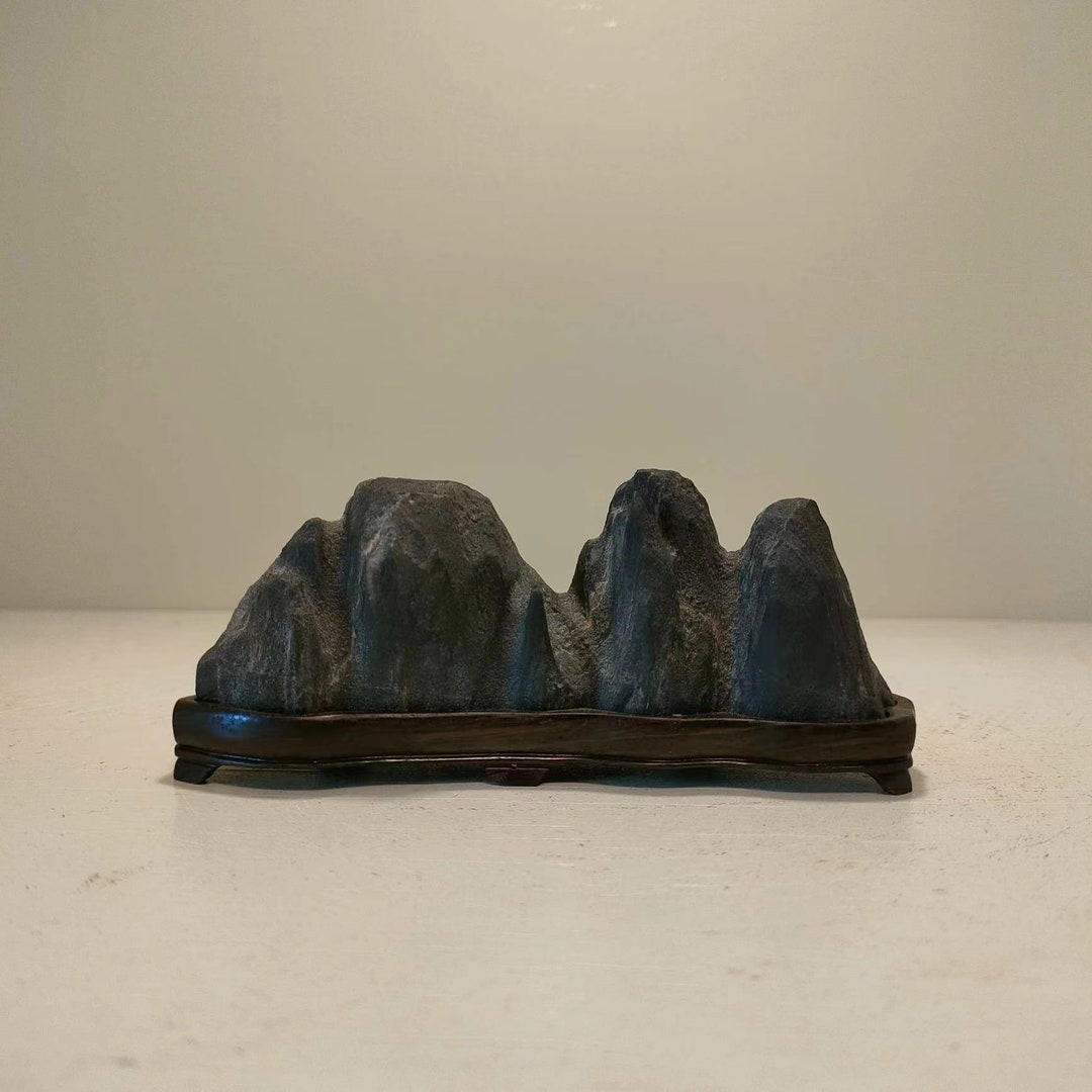 China Natural Stone Mountain Stones Bonsai Suiseki Lingbi Stone 041201 ...