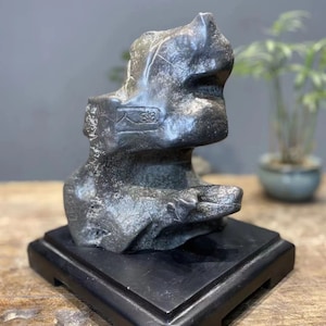 Old Collection China Natural Stone Mountain Stones Bonsai Suiseki Taihu ...