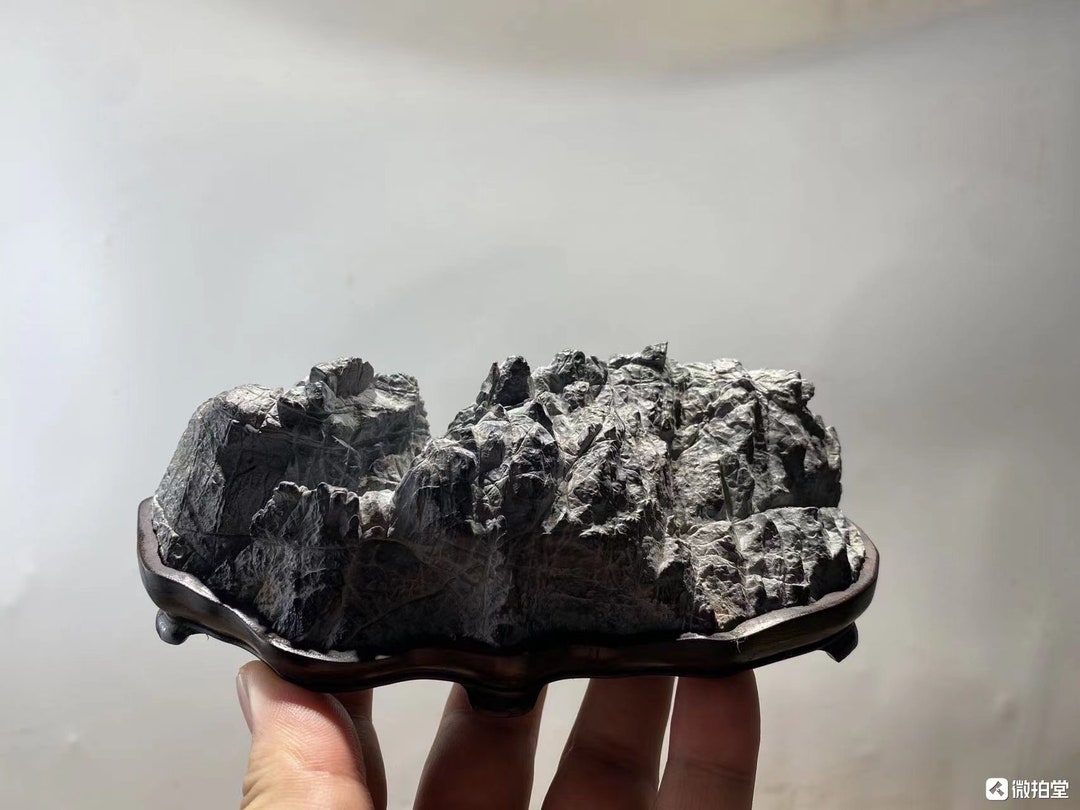 China Natural Stone Mountain Stones Bonsai Suiseki Lingbi Stone Stone ...