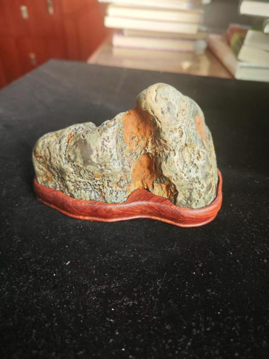 China Natural Stone Mountain Stones Bonsai Suiseki Nine Dragons Wall ...